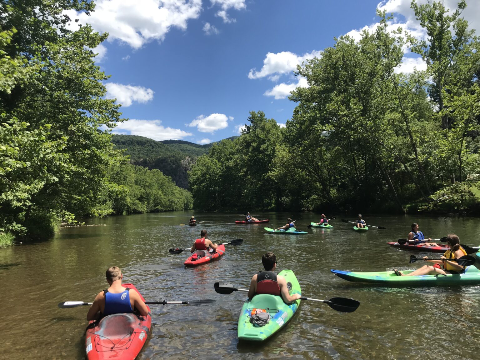 Paddling along the Jackson & Cowpasture Rivers - Alleghany Highlands